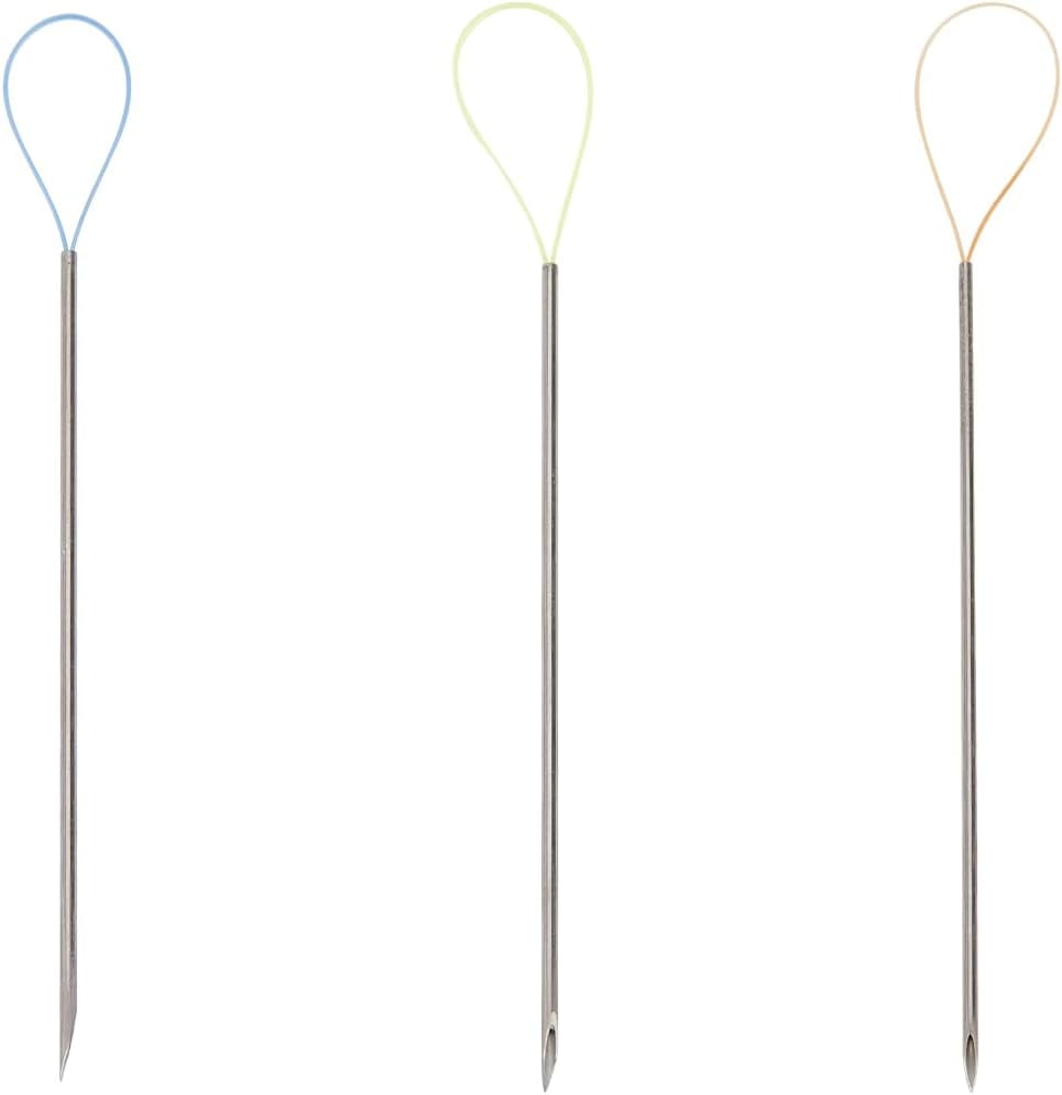 1 Box 3Pcs 3 Colors Snag Nab It Tool Repair Needle Yellow Blue Orange ...