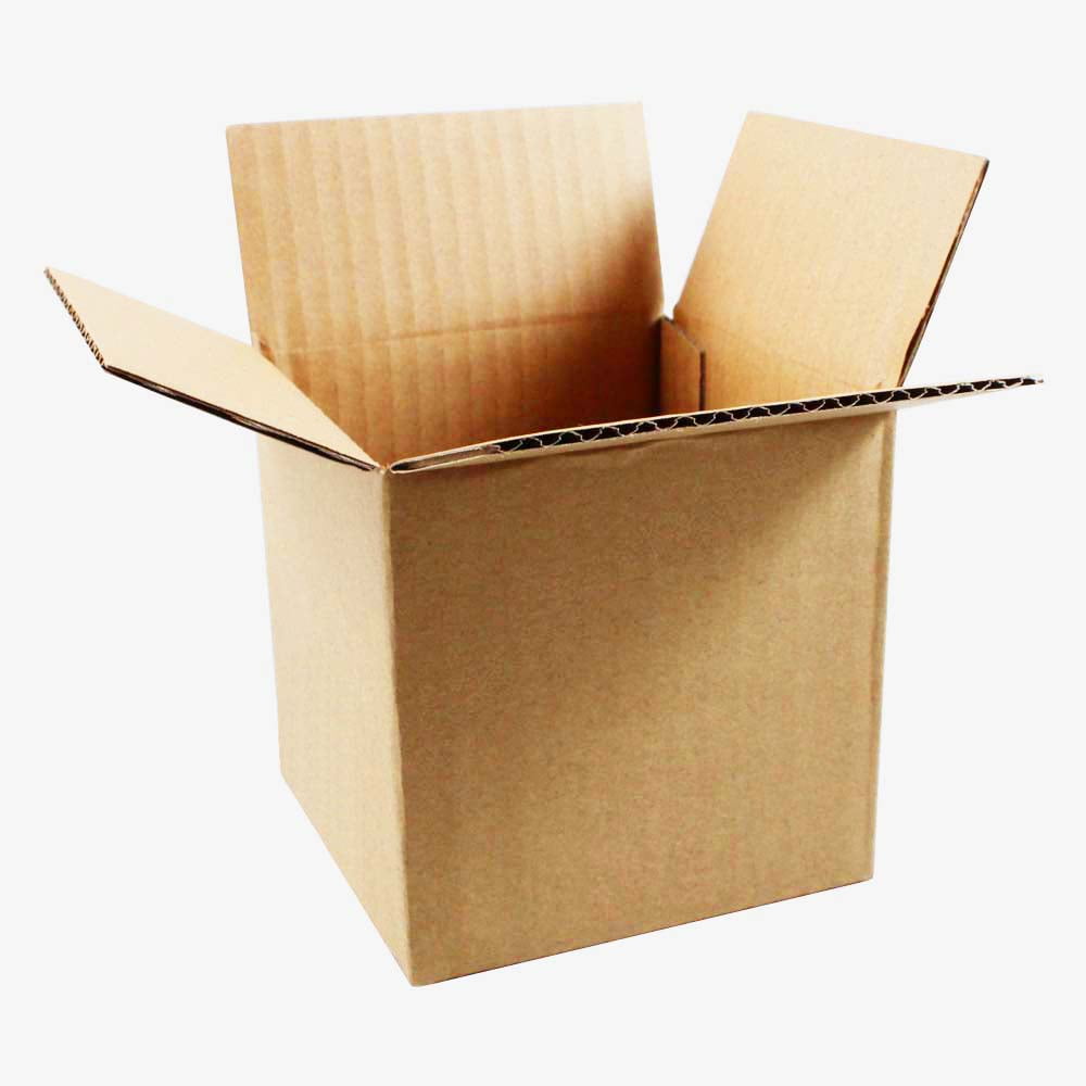 1-Box 3x3x3 EcoSwift Cardboard Packing Moving Shipping Box Corrugated ...
