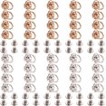 1 Box 40 Sets 2 Colors Accessories Including Brass Screw Nut Iron ...