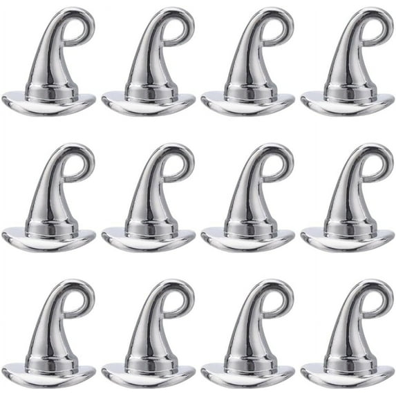 1 Box 40Pcs Hat Charms Hat Charm Hats Charms Silver Hat Charm 3D Lucky ...