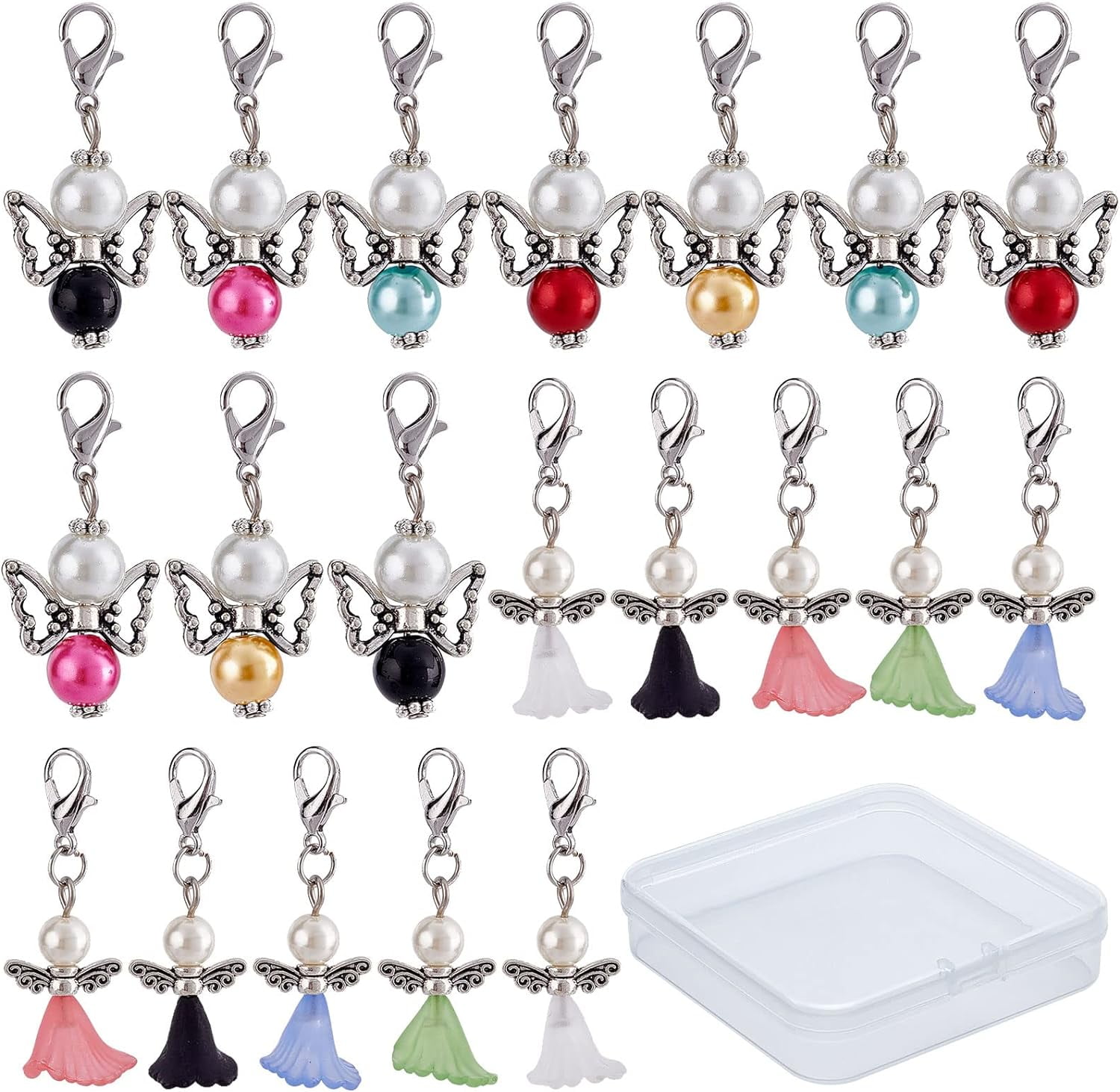 1 Box 40Pcs Stitch Markers Crochet Stitch Marker Party Favor Angel ...