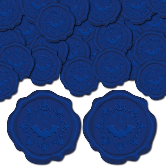 1 Box 50Pcs Adhesive Wax Seal Stickers Envelope Seal Decoration For ...