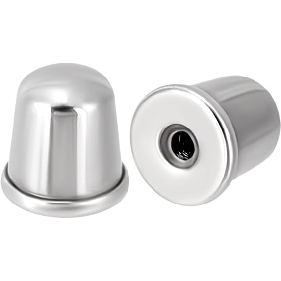 1 Box 50Pcs Screwback Earring Backs 316L Stainless Steel Metal Silver ...