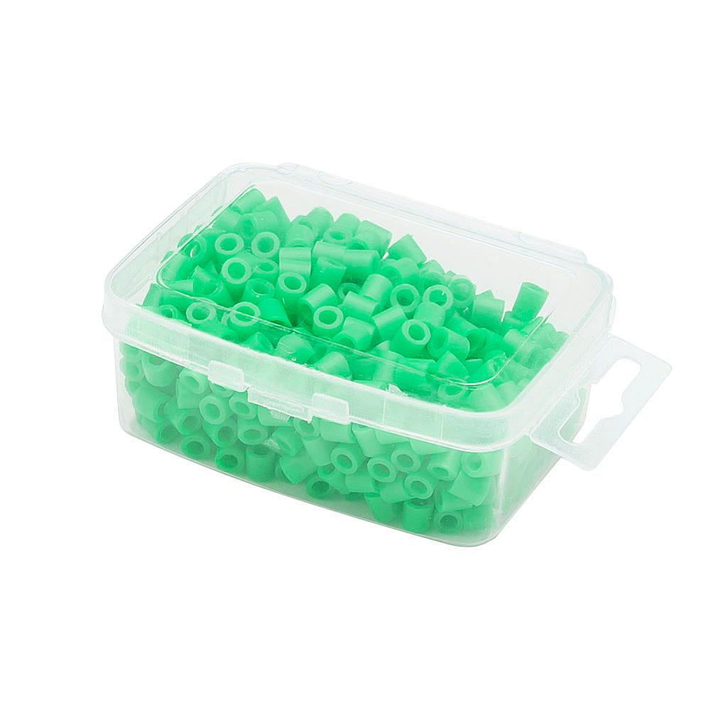 1 Box 5mm Hama Beads PE DIY Beads Refills for Kids Tube Green 5x5mm ...