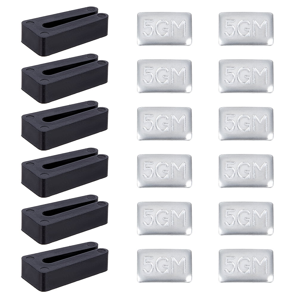 1 Box 6 Sets Ceiling Fan Blade Balancing Kit Fan Weights Balance Set ...