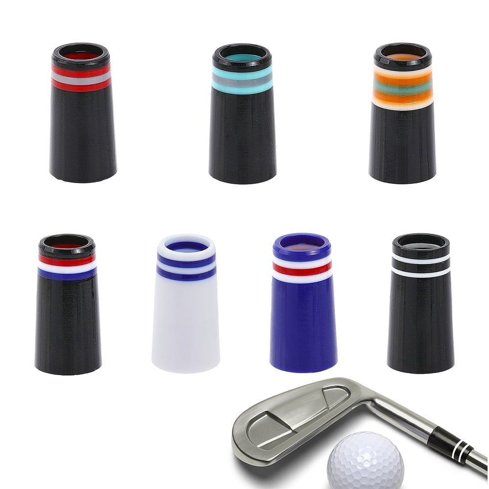 1 Box 7 Colors Size 0.335 Inch Golf Ferrules for Taper Tip Iron Wedge ...