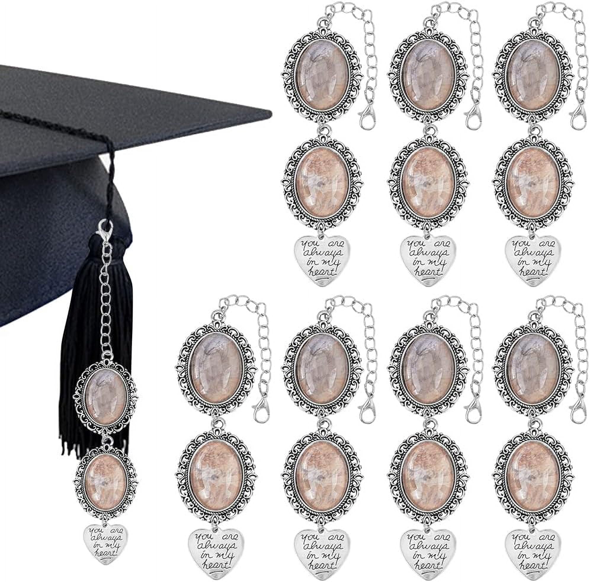 1 Box 8 Sets Graduation Photo Charms Graduation Caps Charms 2024 ...