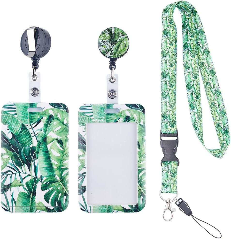 Customer reviews for 1 Box Badge Lanyard Cute ID Badge Holder Green ...