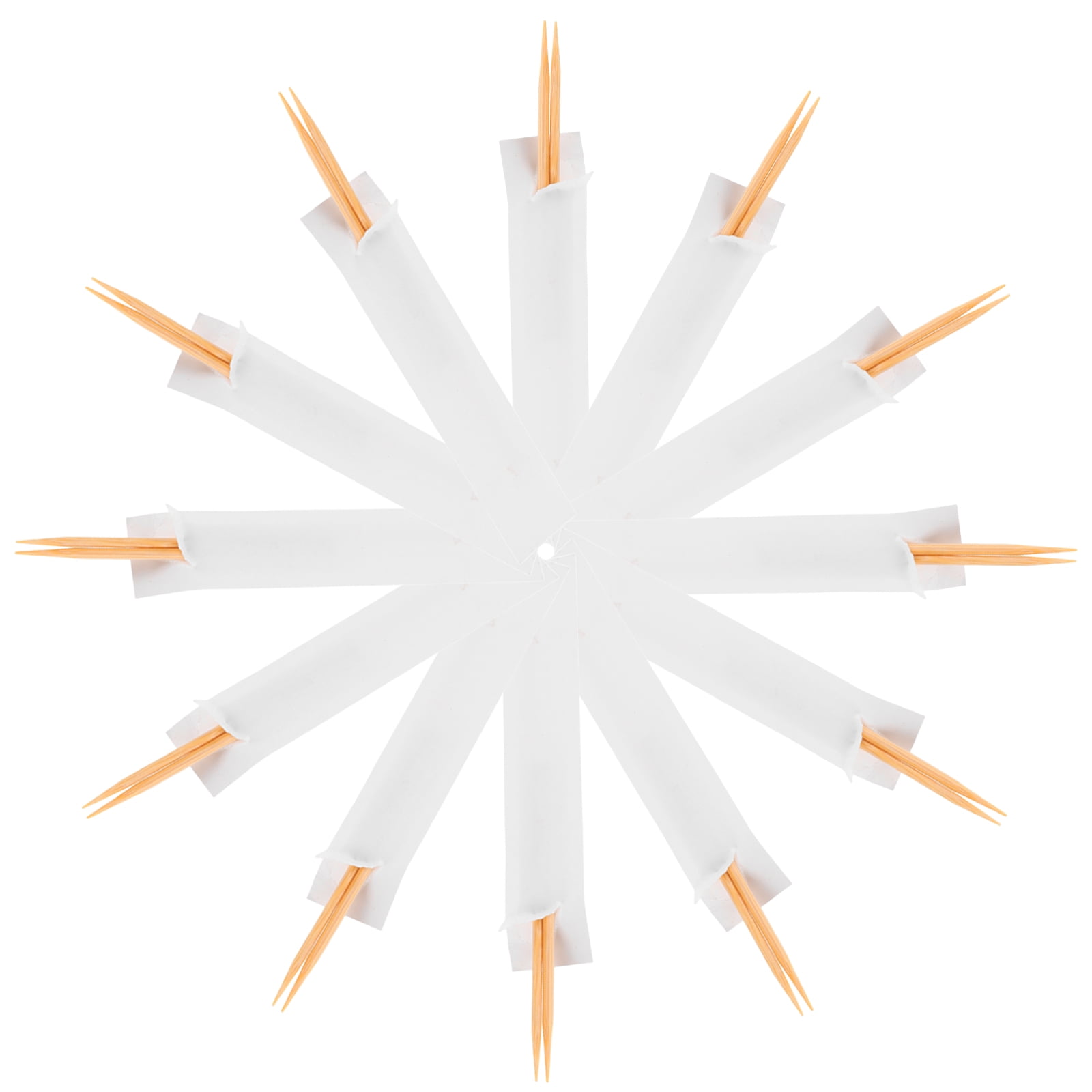 1 Box Bamboo Toothpick Individually Wrapped Toothpicks Party Bamboo ...