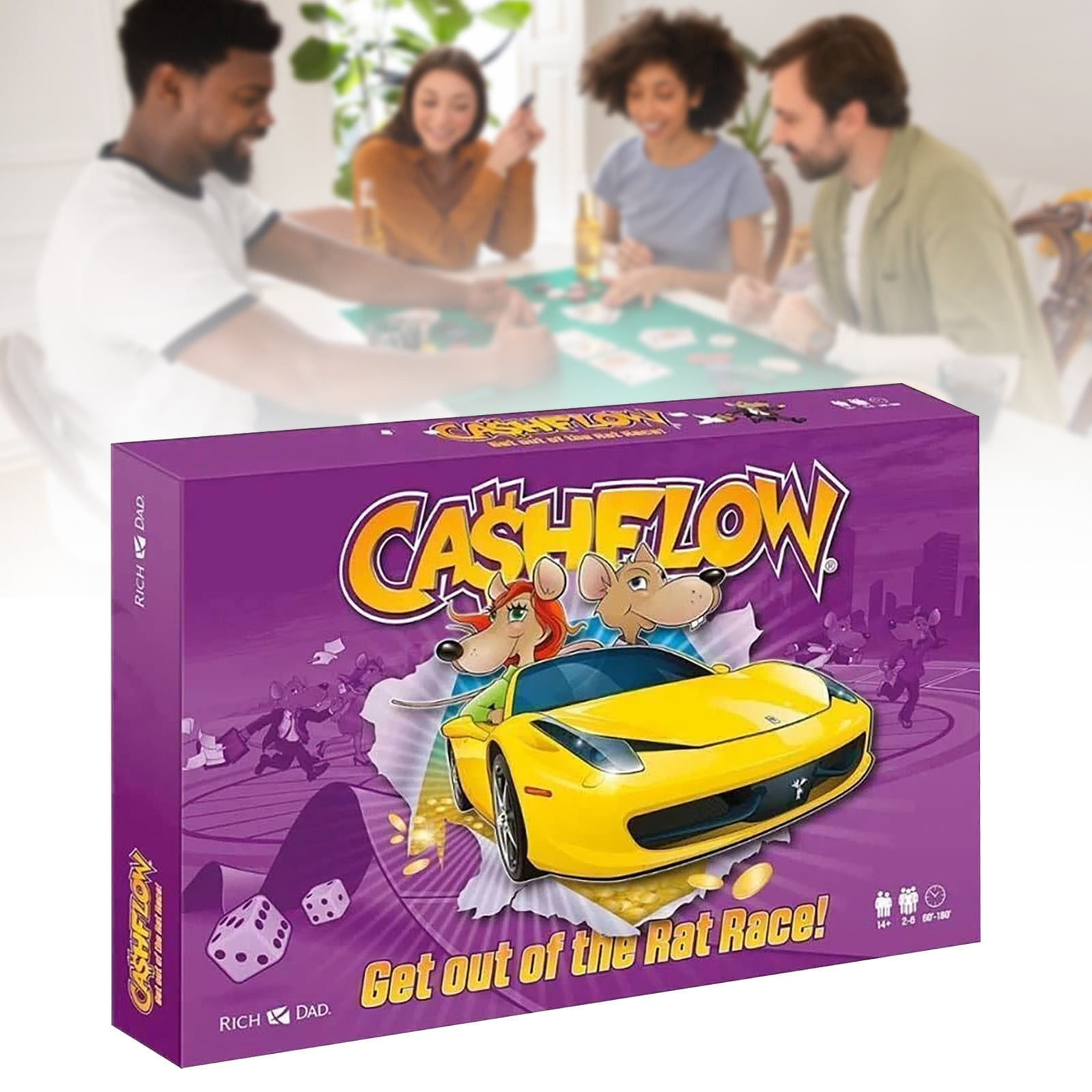 1 Box Of Cash Flow Ultimate Investing Board Game,Cashflow Investing ...