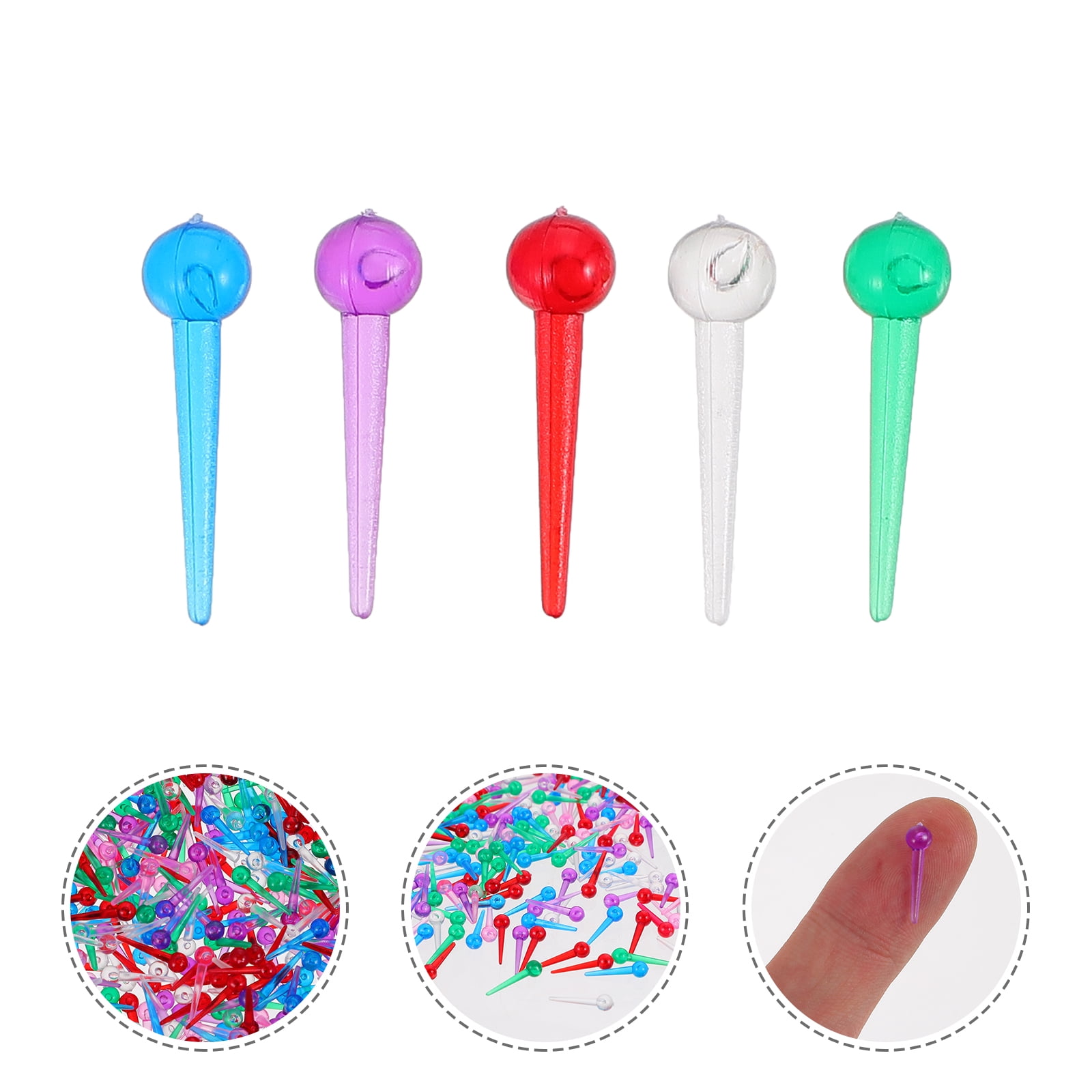 1 Box Colorful Plastic Sequin Pin Professional Sequin Pin Creative ...