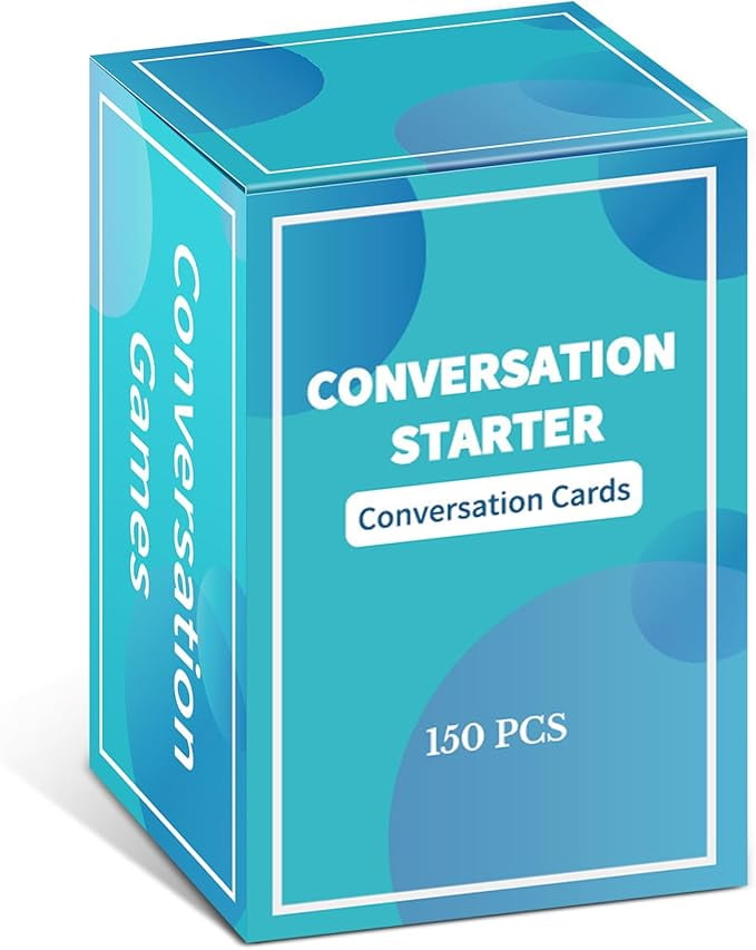 1 Box of Conversation Cards Games Icebreaker Deck Conversation Starters ...