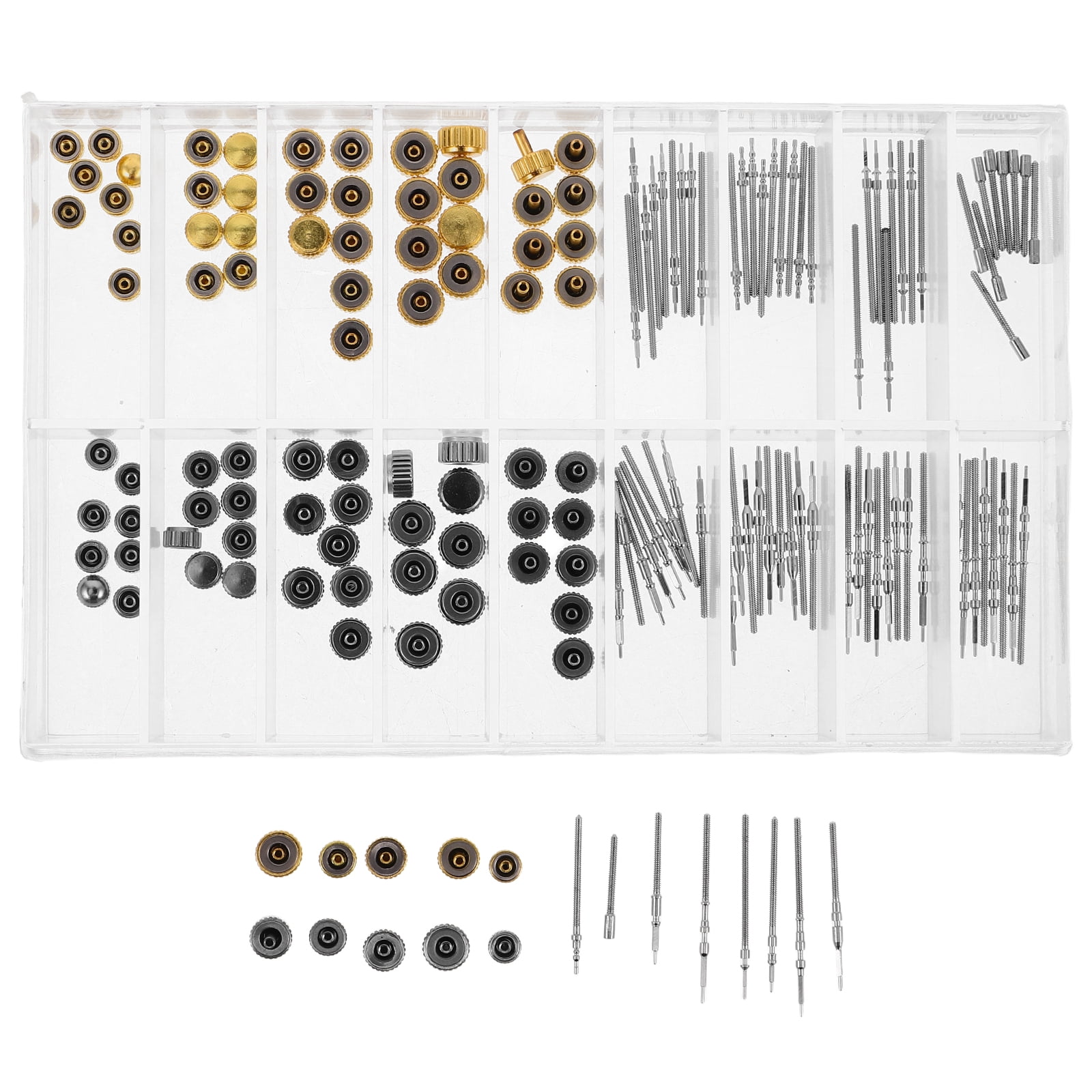 1 Box Crown Spring Bar Watch Parts Repair Kit Extender for the Old or ...