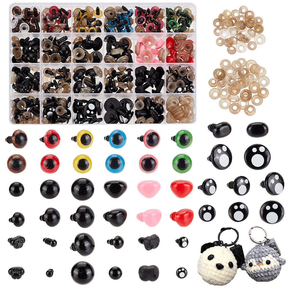 1 Box DIY Doll Toys Puppet Plush Animal Making with Plastic Safety ...