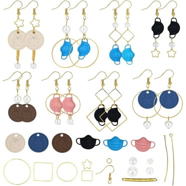 1 Box 10 Pair Starfish Seahorse Shell Turquoise Earring Making Kit ...