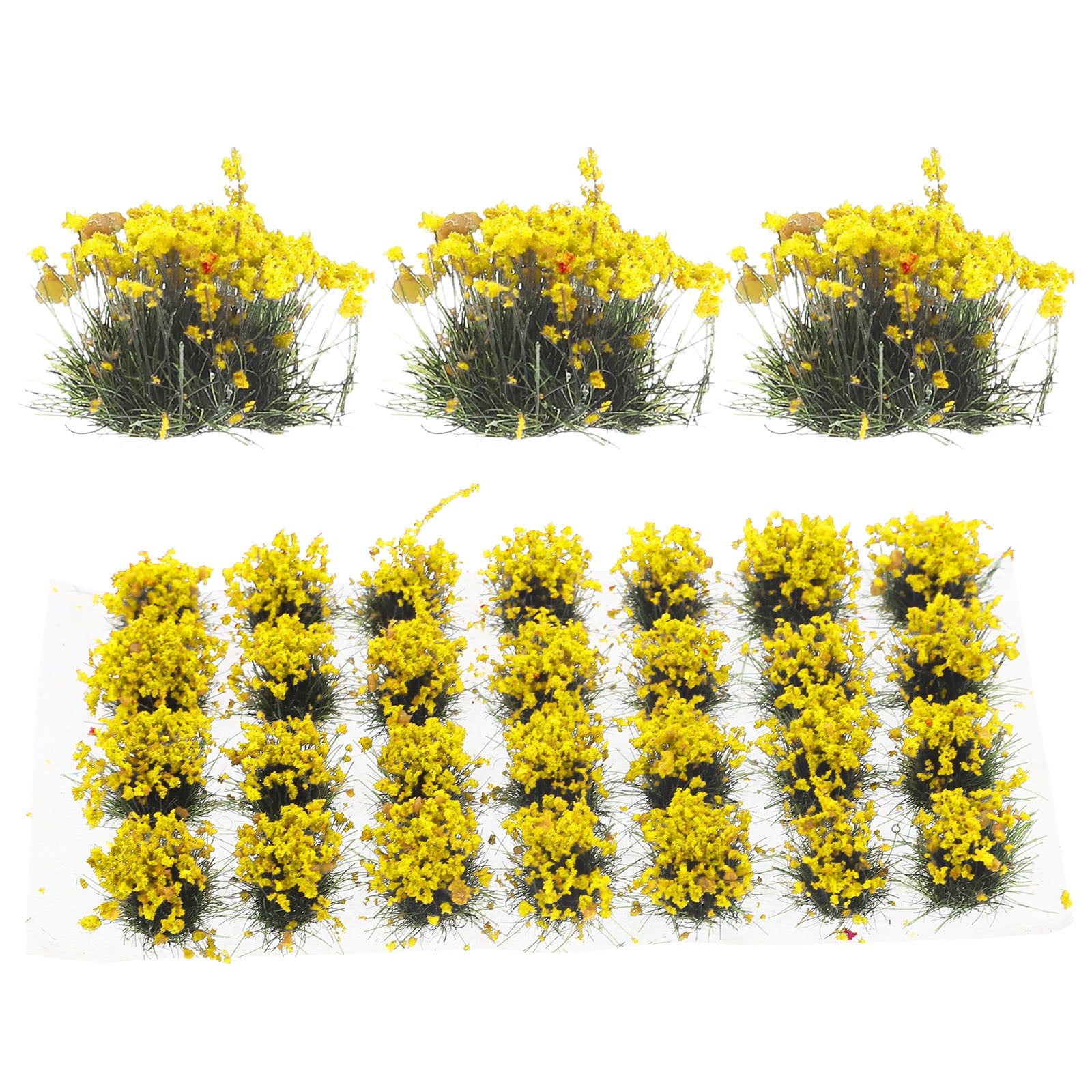 1 Box DIY Miniature Flower Cluster Fake Flower Vegetation Group for ...