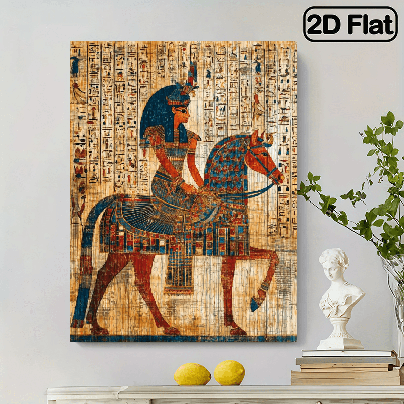 1 Box Egyptian Warrior Jigsaw Puzzle 500pcs Scale Adult Family Board ...