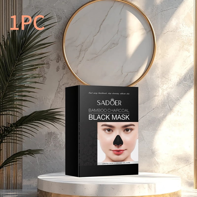 1 Box Nasal Membrane Sadoer Bamboo Charcoal Blackhead Cleaning Nasal ...