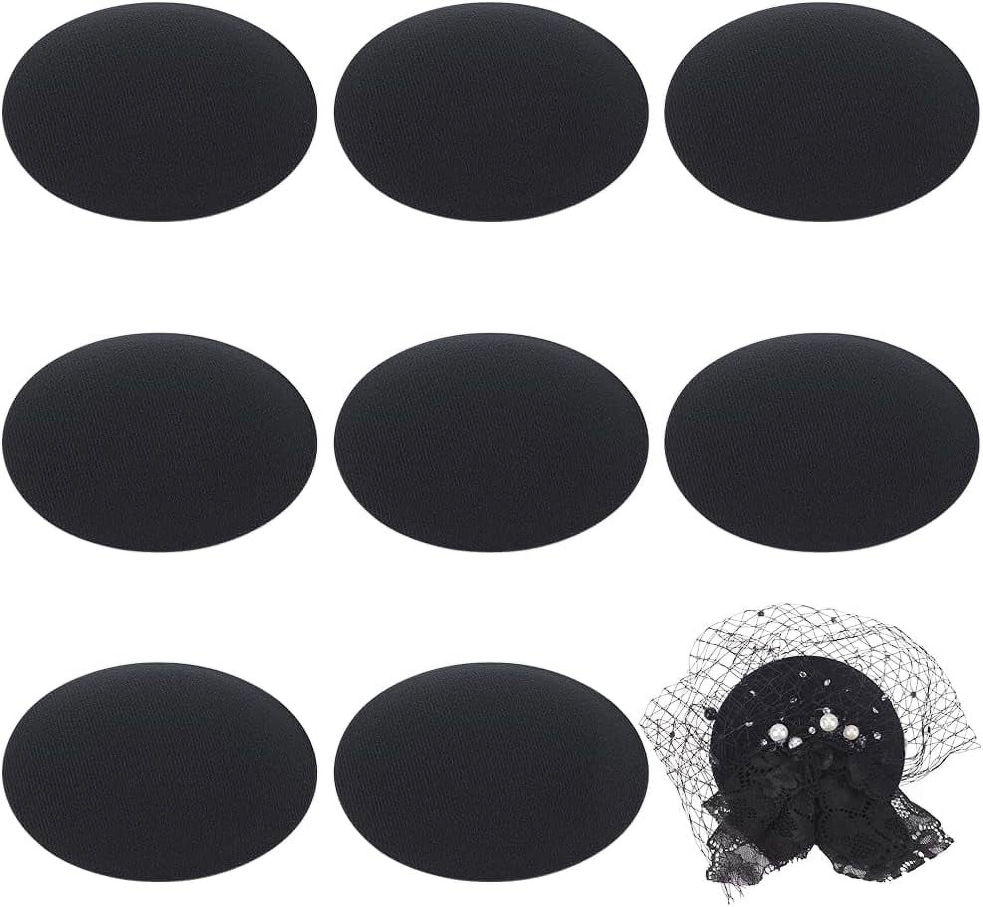 1 Box Round Fascinator Hat Base Sinamay Base Derby Cloth Women Sinamay ...