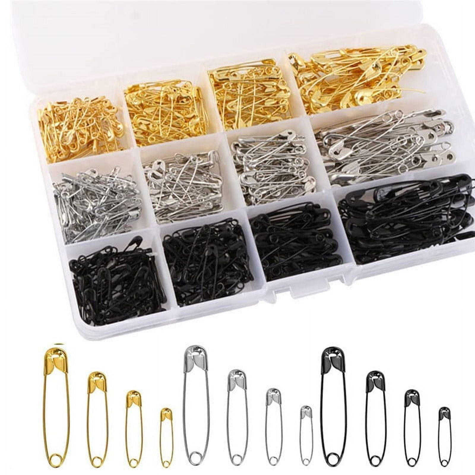 1 Box Safety Pin for Crafts Safety Pin Fastener Safety Brooch for ...