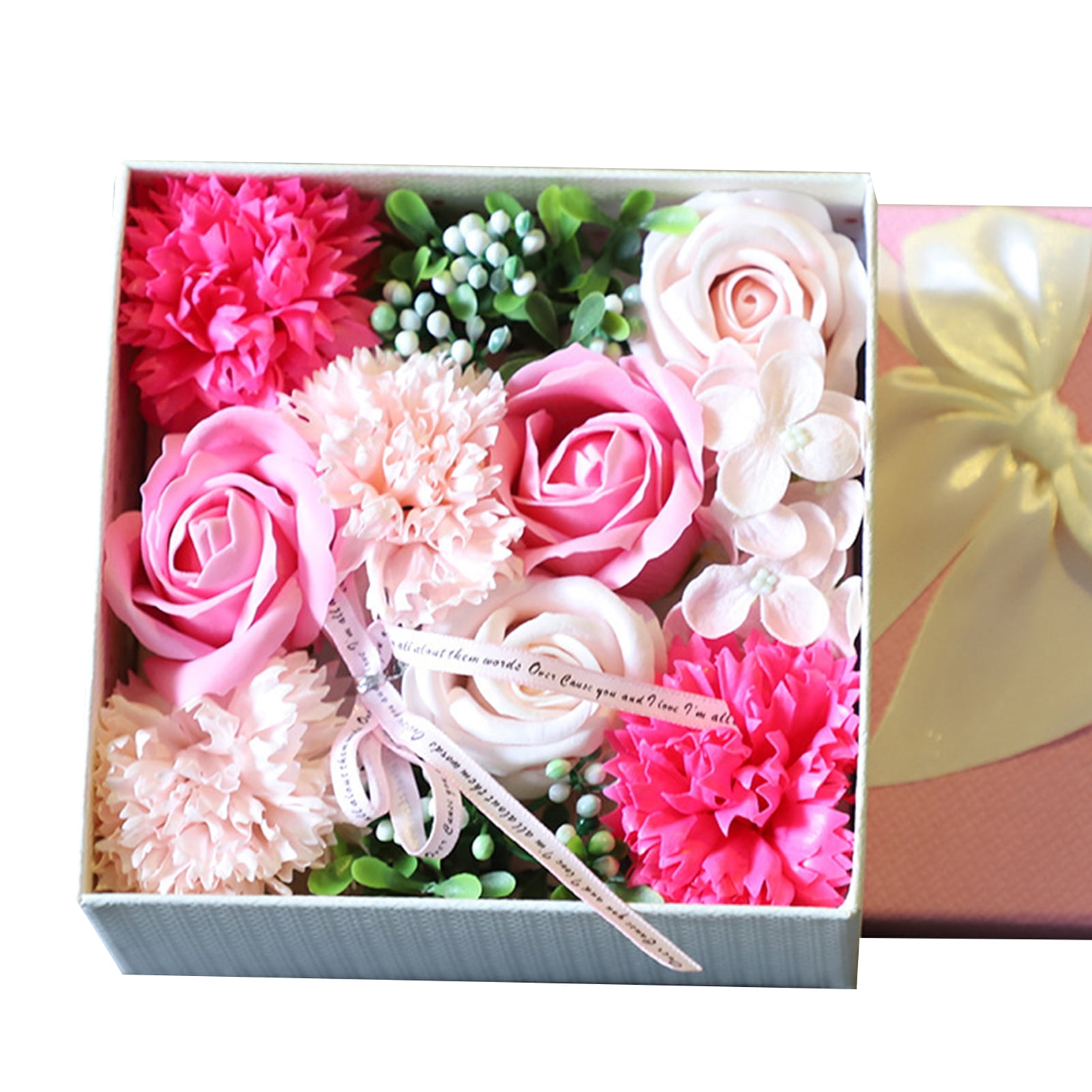 1 Box Unwithered Soap Flowers - Fragrance Multi-color Creative Soap ...