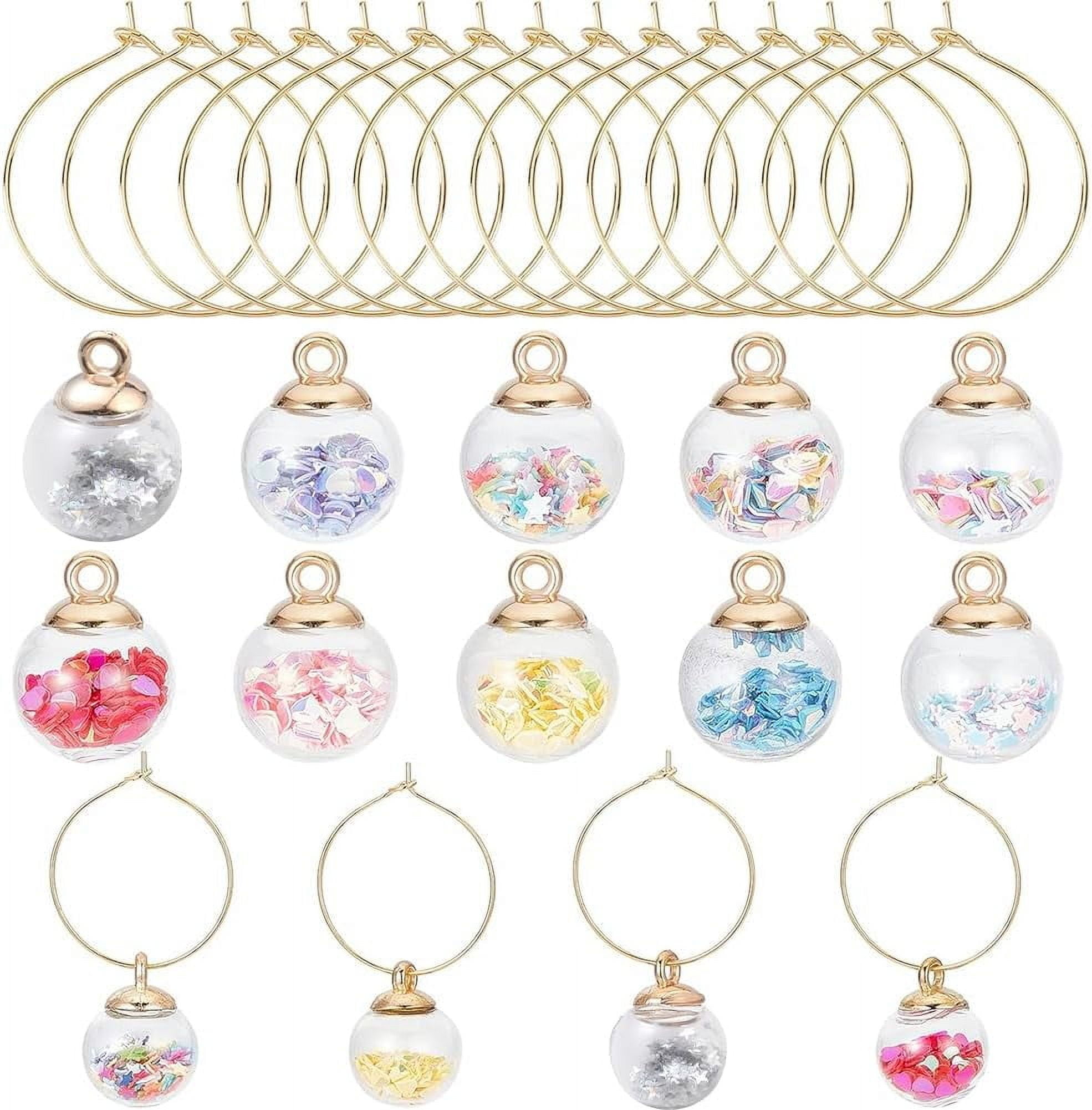 1 Box Wine Glass identifiers Bulk Wine Identifier Charm Glass Marker ...