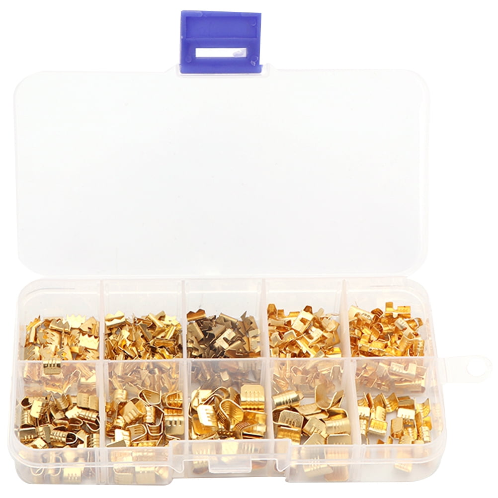 1 Box of 445pcs Terminals U Shaped Copper Buckle Car Auto Electrical ...