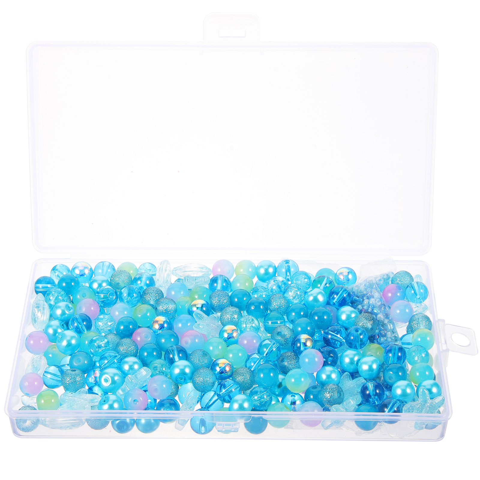 Sky-blue Artificial Crystal Beads for DIY Jewelry Making and Decoration ...
