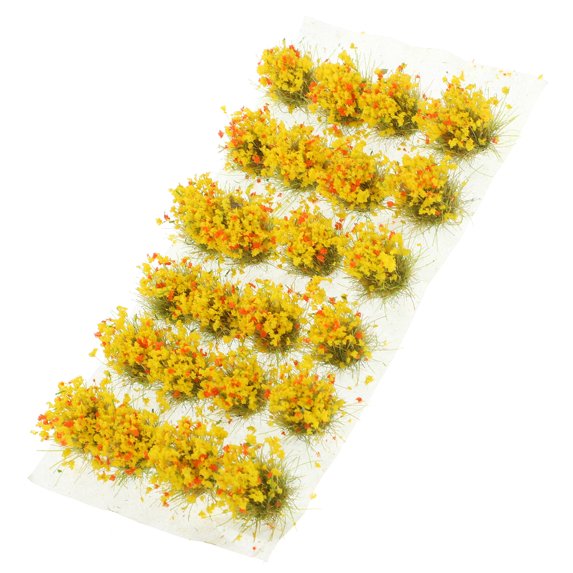 1 Box of Plastic Static Grass Tufts Model Grass Tufts Artificial Grass ...