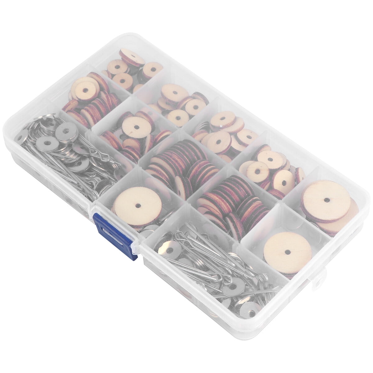 1 Box of Total 90 Sets Wood Joints Connectors Handmade DIY Bear Doll ...