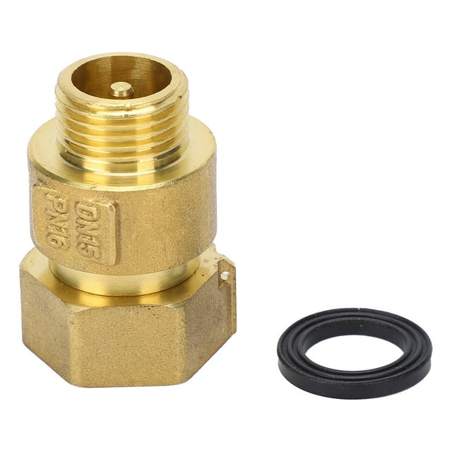 1 Brass Check Valve For Water Meter Backflow Prevention, Low-Speed ...