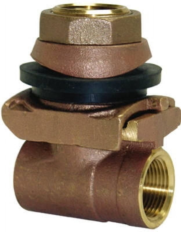 1" Brass Pitless Adapter Rated At 150 PSI Use On Submersible Wells Up ...