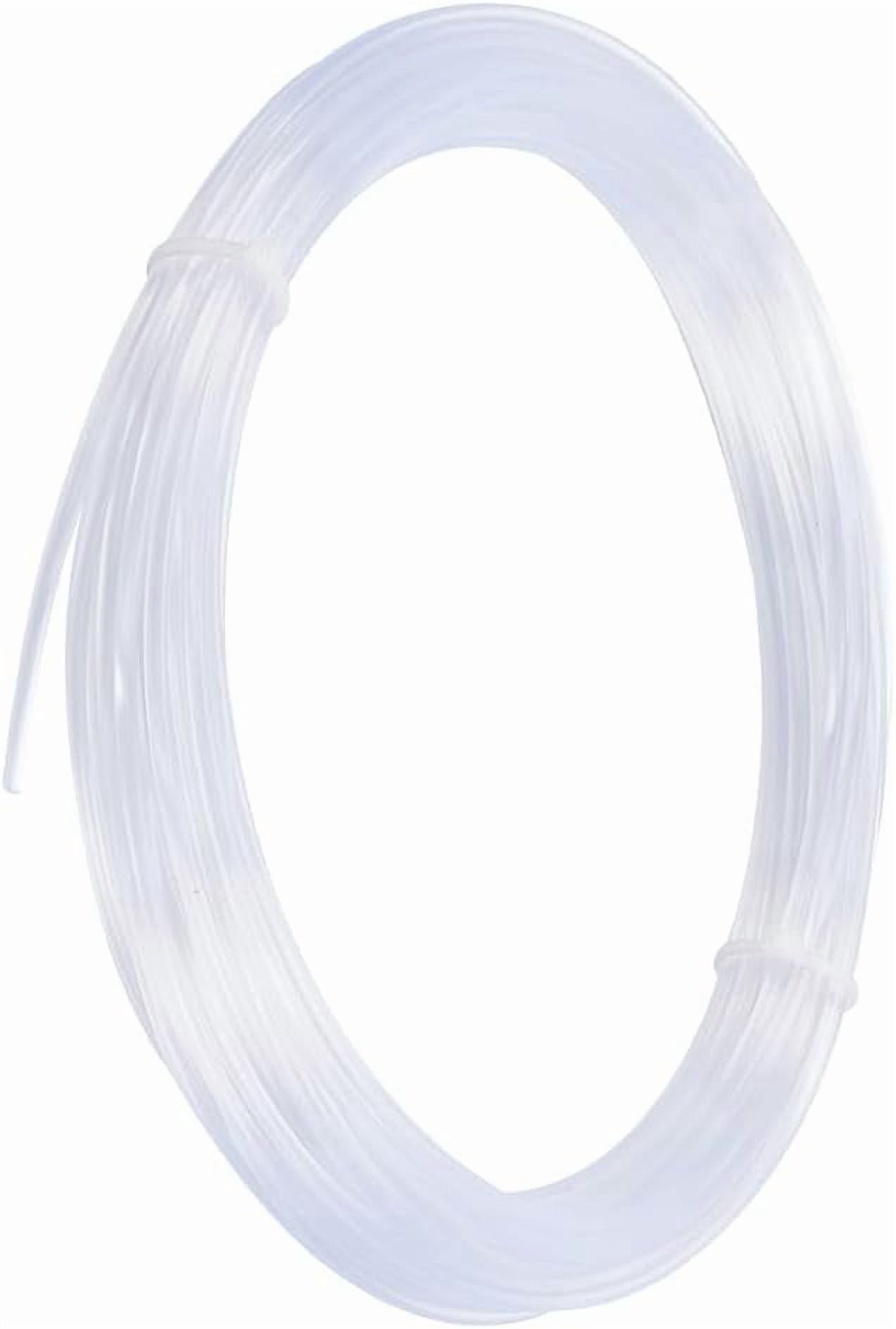 1 Bundle 10.9 Yard Plastic Boning Roll 3mm PP Corset Strips Round White ...
