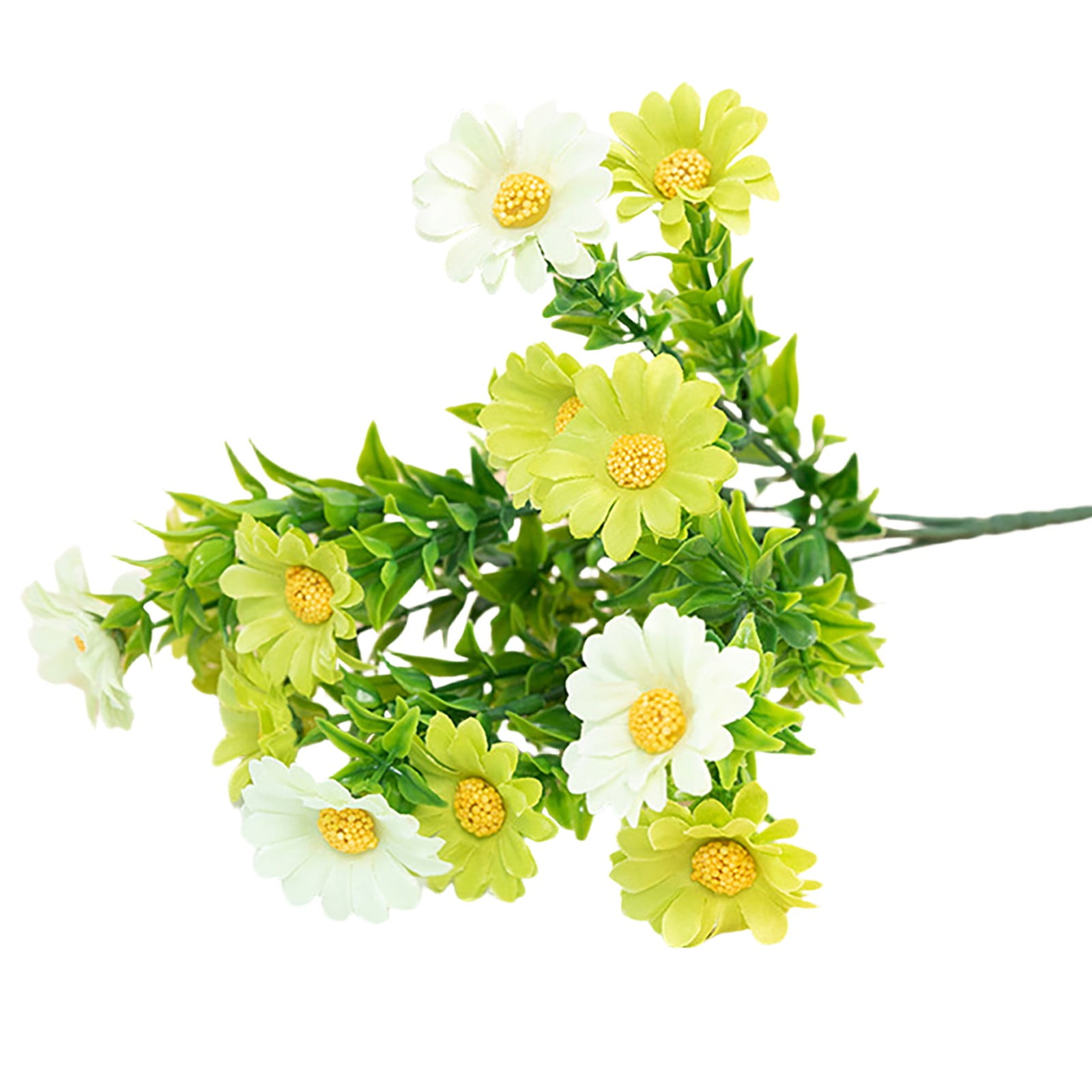 1 Bundles Artificial Daisies Flowers Cemetery Flower Plastic Memorial ...