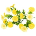 1 Bundles Artificial Daisies Flowers Cemetery Flower Plastic Memorial ...