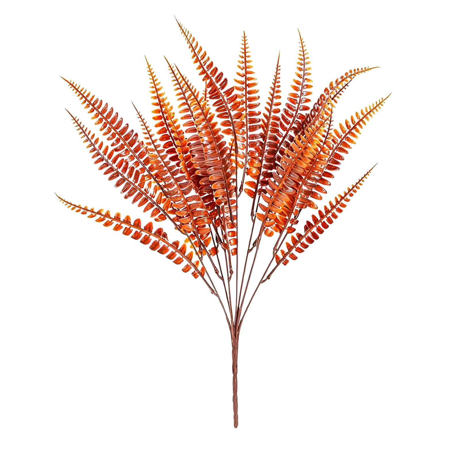1 Bundles Artificial Fern UVResistant Indoor Plants Realistic Greenery ...