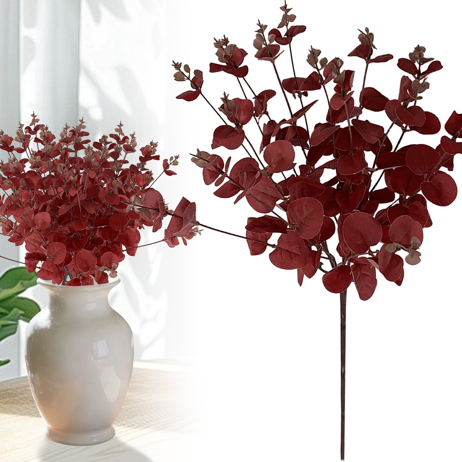 1 Bundles Artificial Flowers Cemetery Flower Plastic Memorial Bouquet ...