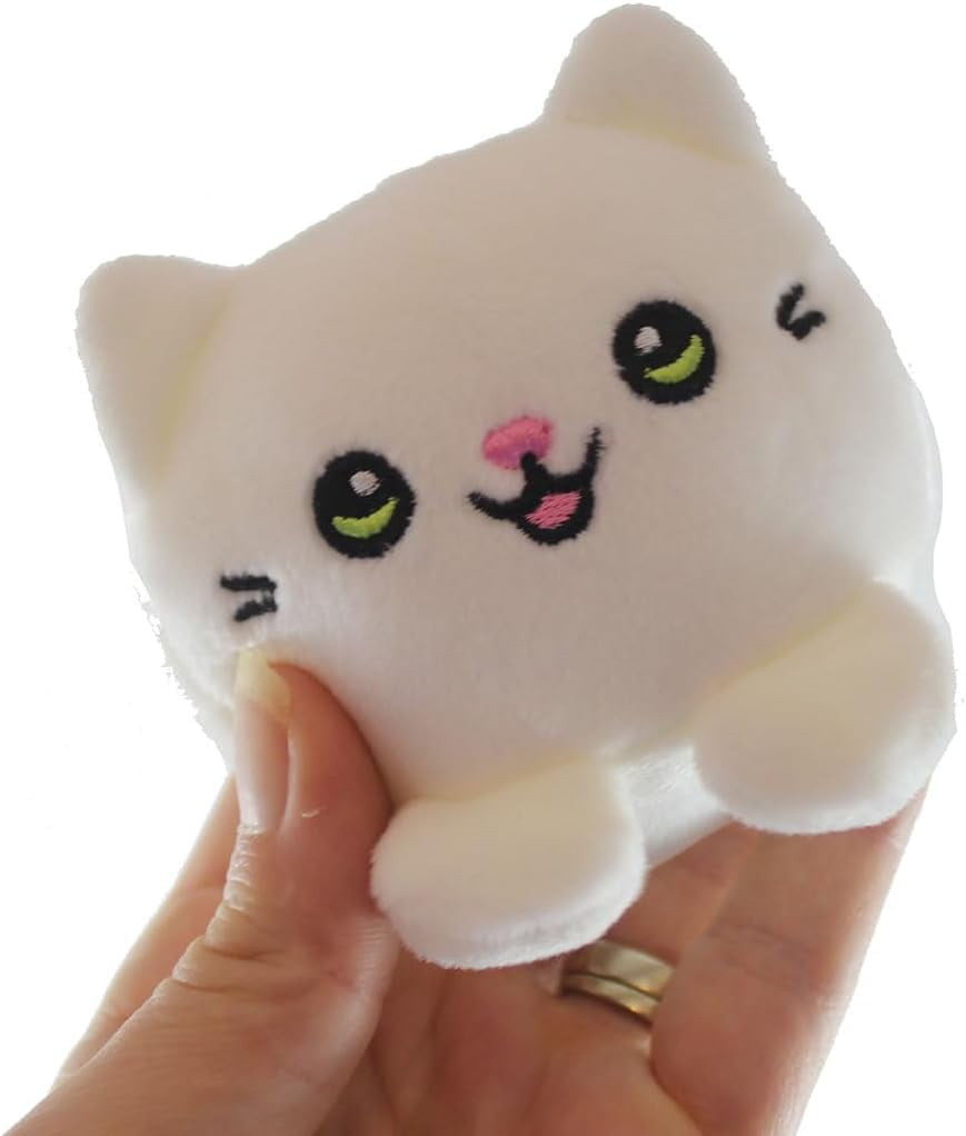 1 CAT Cute Ball Plush Stuffed Animals- Adorable Mini Plushie Stuffie ...