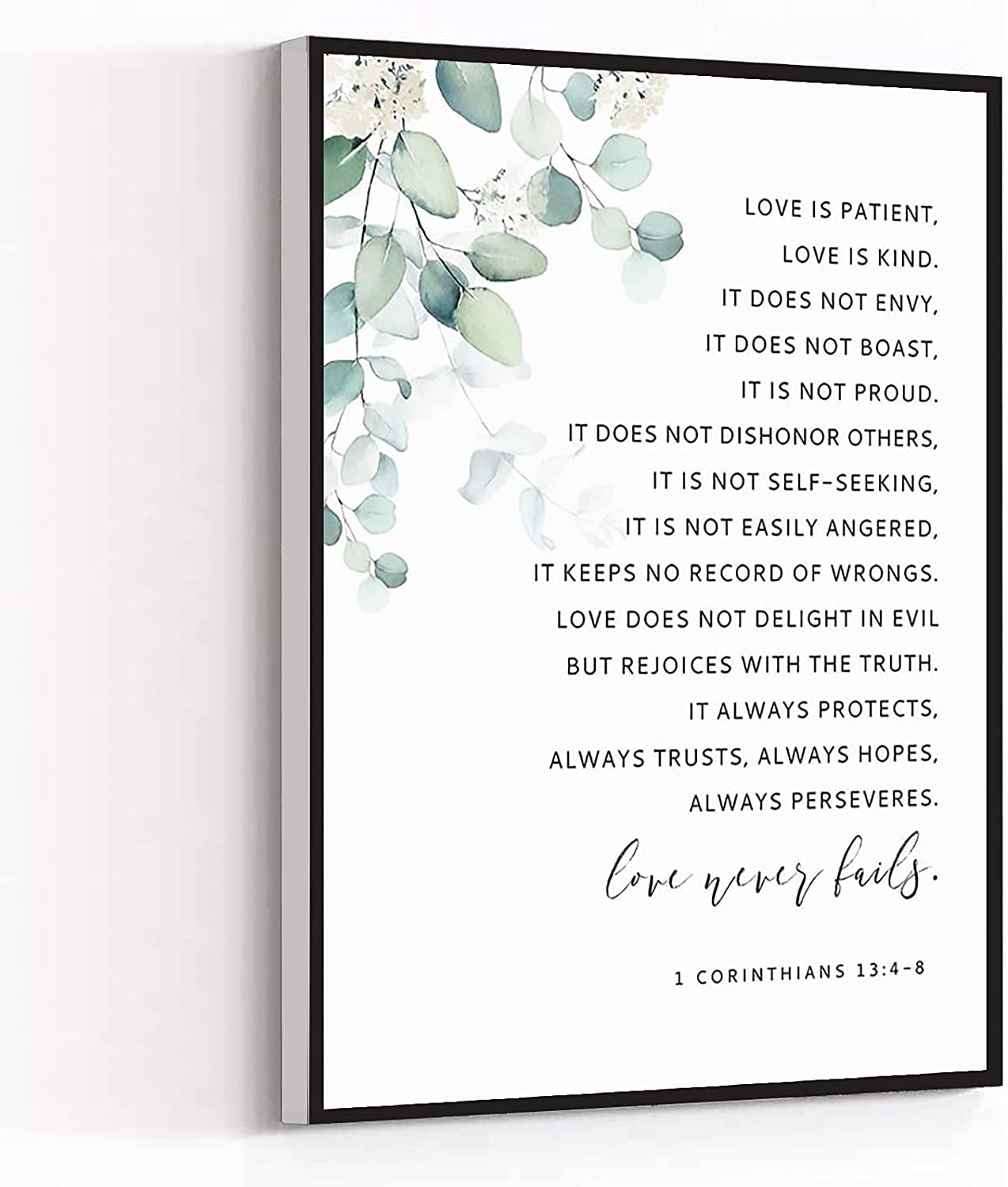 1 CORINTHIANS 13 4-8 Love Is patient love Is Kind Love Never Fails ...