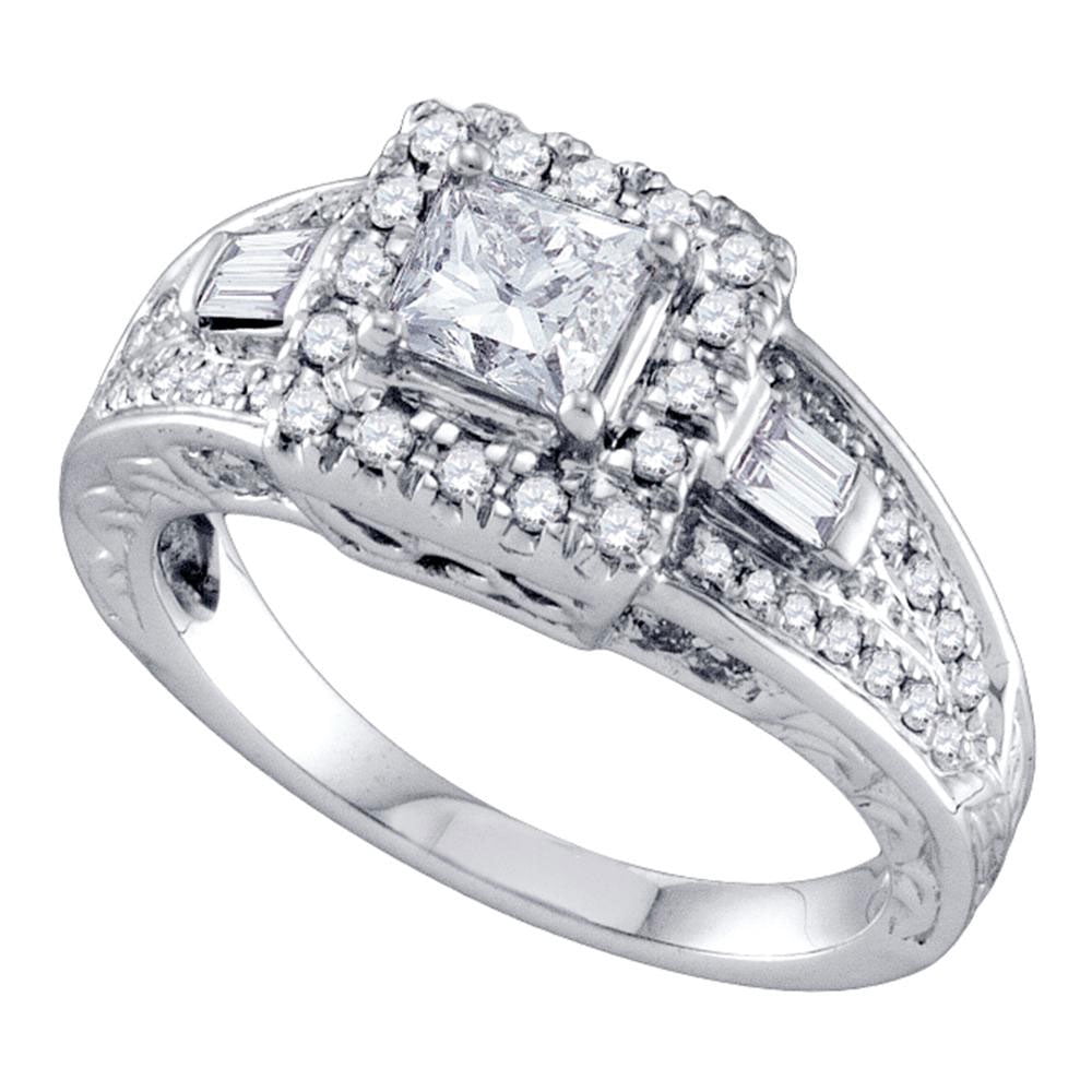 1 CT-DIA 3/8CT-CPR BRIDAL RING - Walmart.com