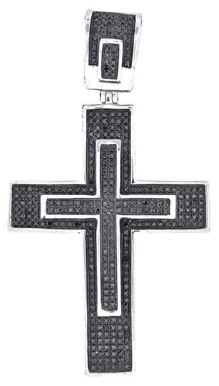 1 CT-DIA CROSS MENS CHARM - Walmart.com