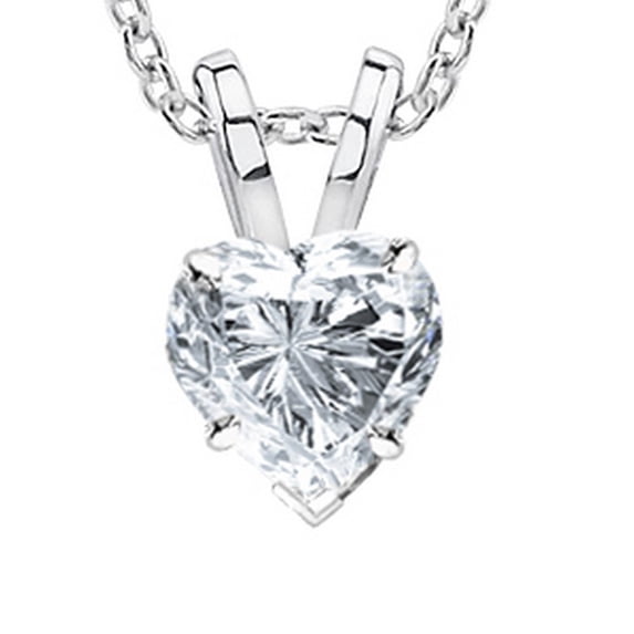1 Carat 14K Rose Gold Heart Shape IGI Certified LAB GROWN Diamond ...