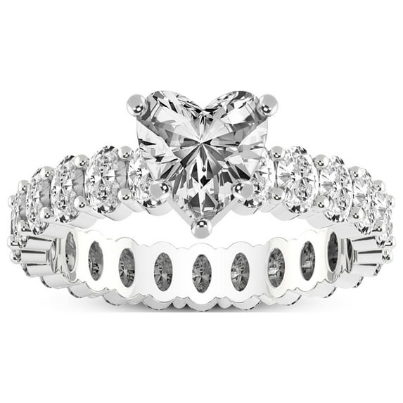 1 Carat IGI Certified Heart Shape Lab Grown Diamond Engagement Ring ...