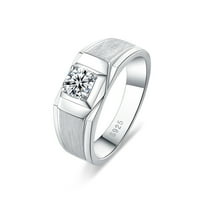 1/2/3/5 Carat Moissanite Rings for Men Engagement Ring Mens Diamond ...