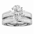 1 Carat Platinum Channel Princess Cut Diamond Engagement Ring Bridal ...