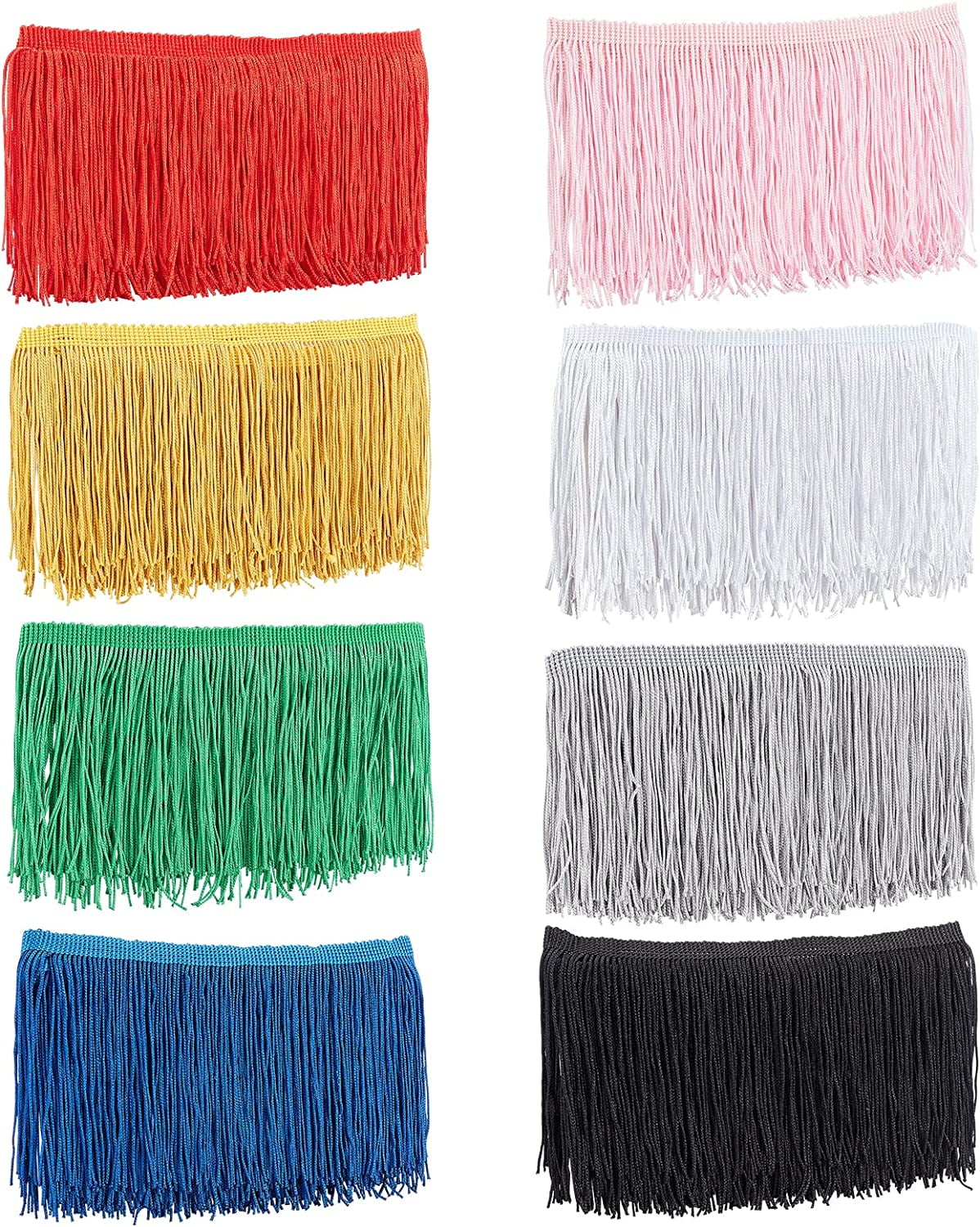 1 Card 10m Sewing Fringe Trims Green Fringe Trim Lace Lamp Shade ...