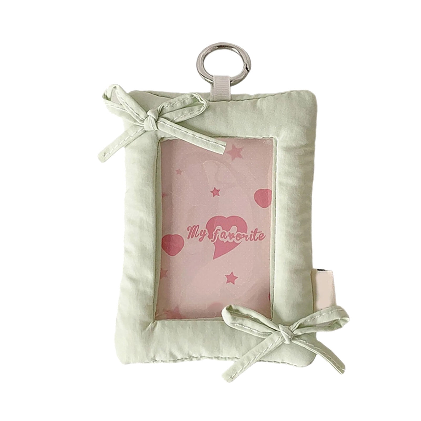 1. Cartoon Photocard Holder Keychain, Protective Sleeve for Student ...