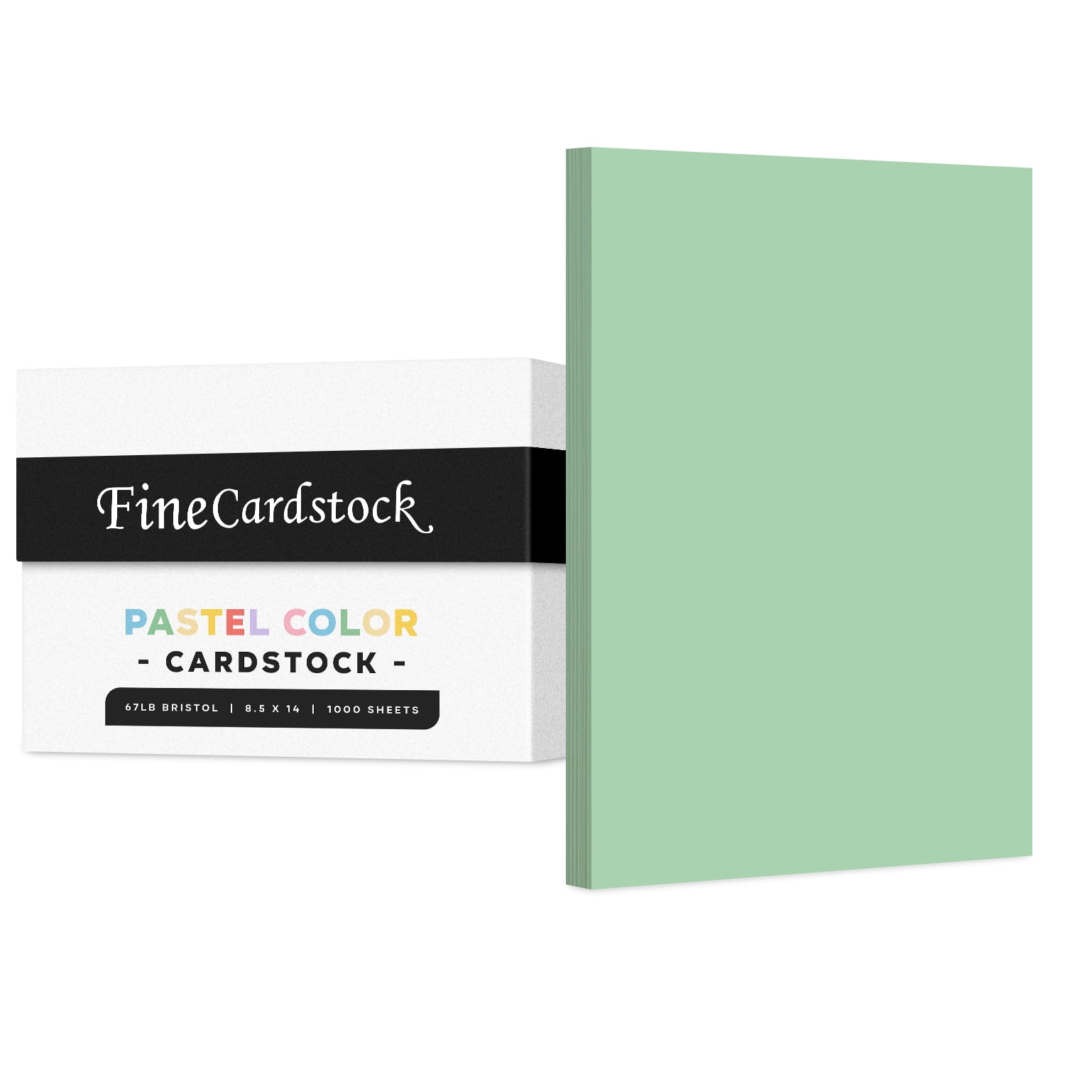 1 Case of 1000 Sheets, 11" x 17" Card Stock Paper, 67Lb Vellum Bristol ...
