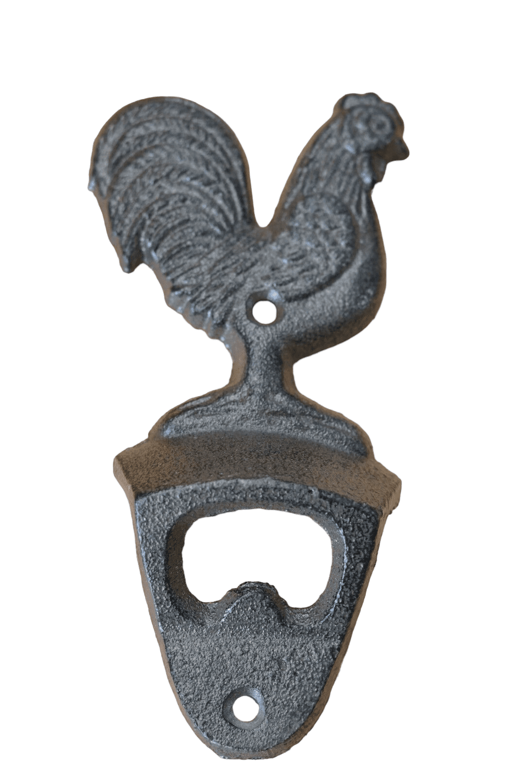 1 Cast Iron ROOSTER CHICKEN Bottle Opener Farm Beer Soda Pop Opener ...