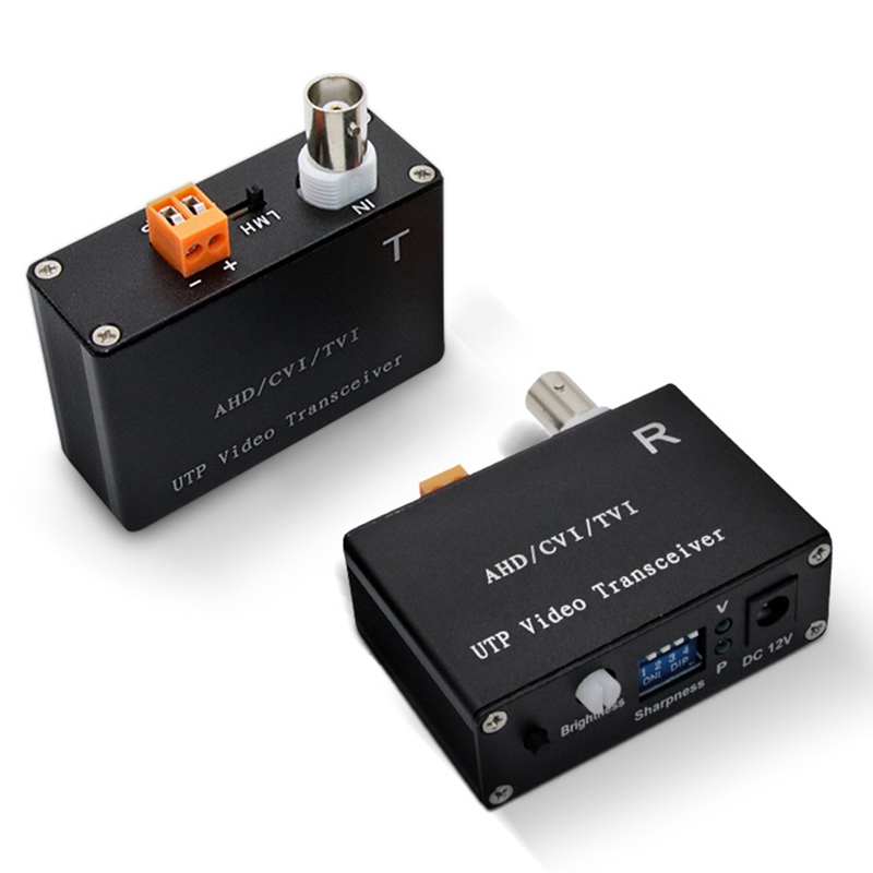 1 Channel Active Video Balun for CCTV Camera Twisted Pair Transmitter ...